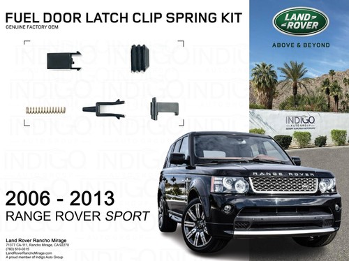 2006-2013 Range Rover Sport Gas Fuel Door Latch Clip Spring Repair Kit ...