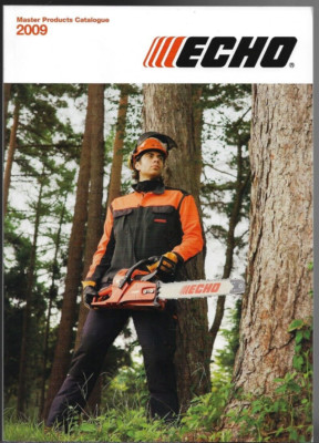 Echo Power Equipment 2009 UK Market Master Products Brochure Chain Saw ...