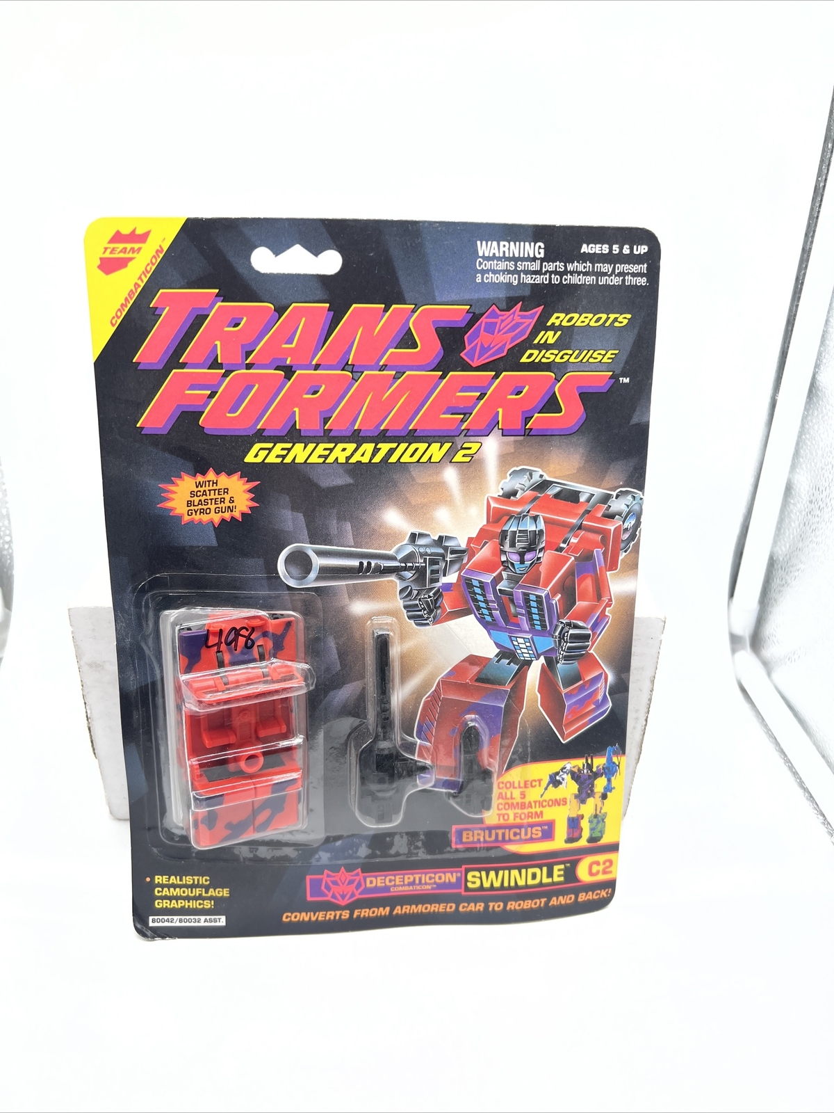 Swindle 1993 Hasbro G2 Vintage Transformers MOSC Combaticon for sale ...