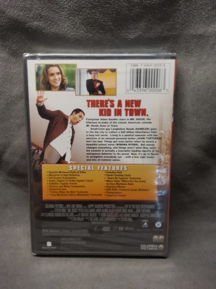 Mr. Deeds (DVD, 2002) 43396000063| eBay