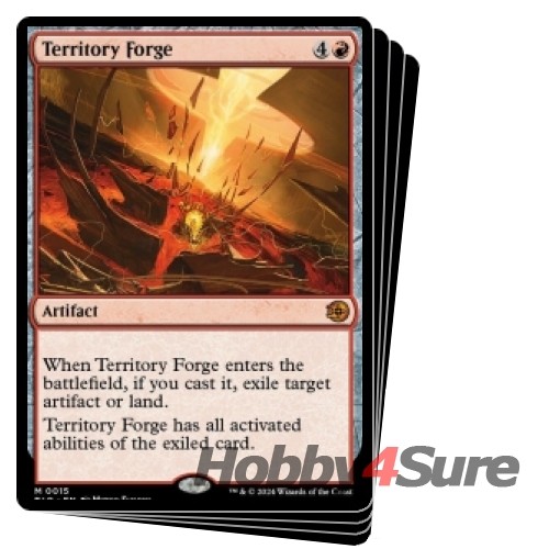 Territory Forge X4 M/NM Magic MTG Outlaws Of Thunder Junction: The Big ...