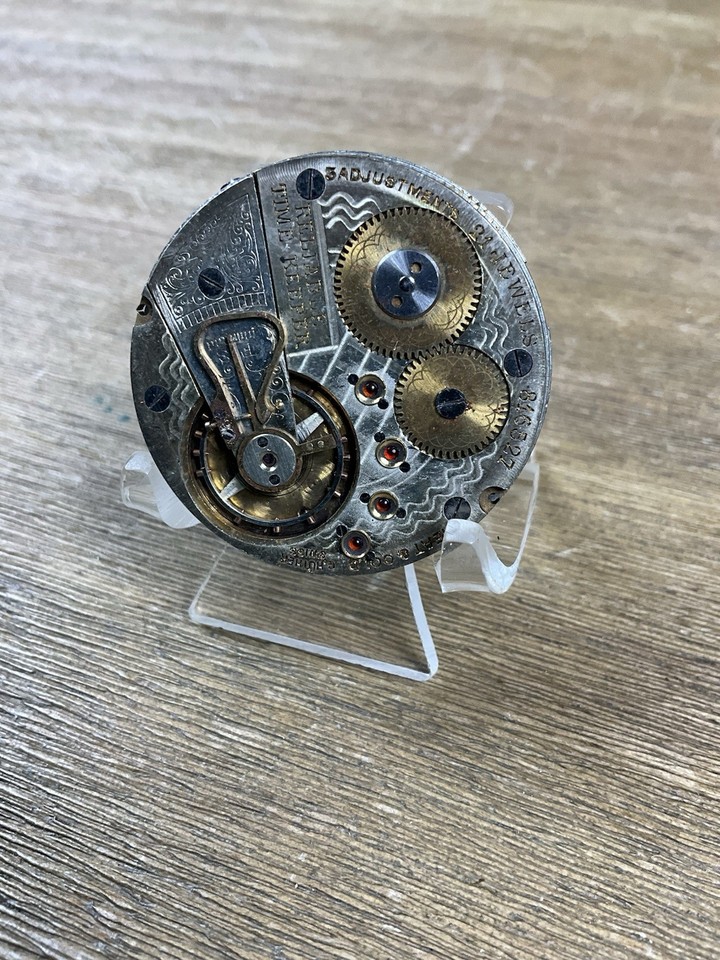 Reliable Time Keeper 21J Railroad Pocket Watch Movement P/R, J17 | eBay