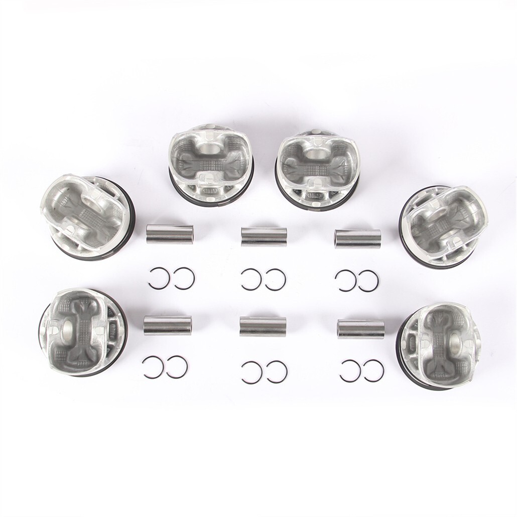 2.5L Piston & Ring Assembly Kit Fit For BMW 323i 525i X3 Z4 N52 ...