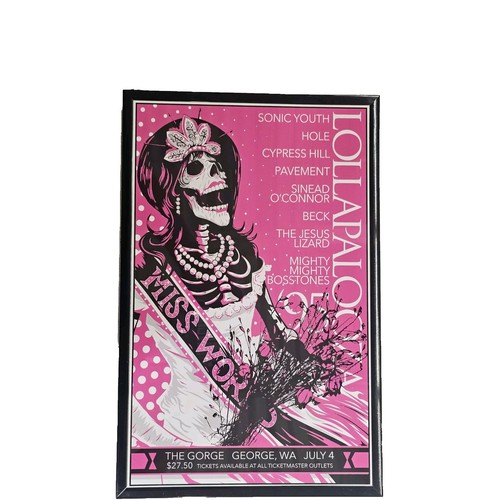 Lollapalooza 1995 Washington Concert Poster 11 X 17 Framed | eBay