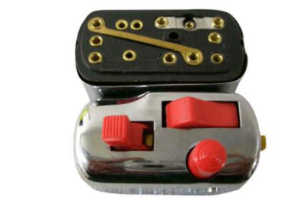 Light & Indicators Switch Chrom Lichtschalter Schalter Vespa Vnb Super ...