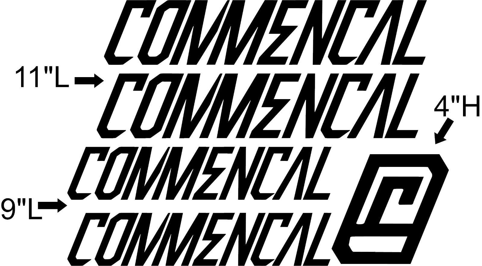 Commencal Frame Decals. Meta Furious AM MTB. Custom Colors. USA Seller ...