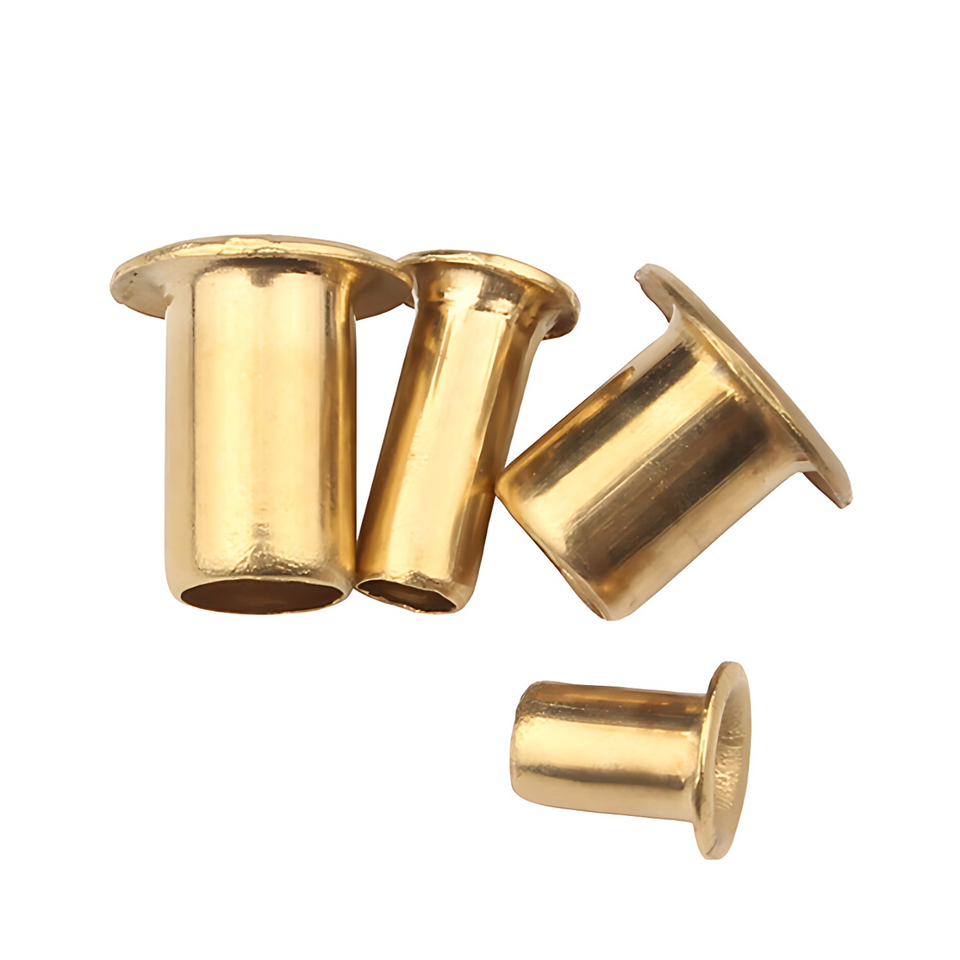PCB Rivet Brass Tubular Hollow Rivet Eyelets Vias M0.9 M1.3 M1.5 M1.7 ...