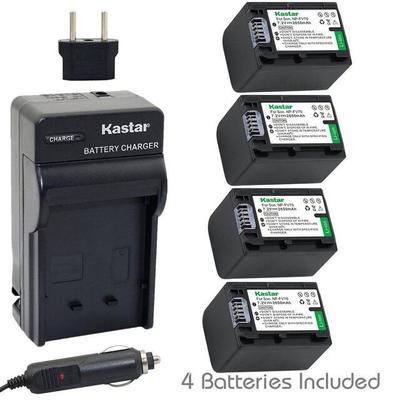 NP-FV70 Battery& Normal Charger for Sony XR150 XR155 XR160 XR260V ...