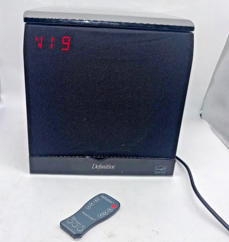 Definitive Technology SC4000 Supercube Subwoofer W/ Remote Tested VIDEO ...