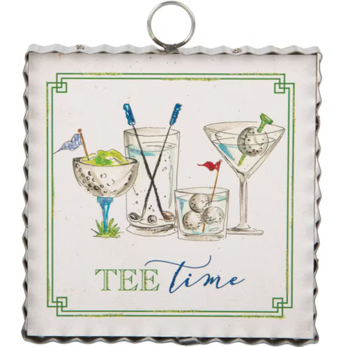 Mini Tee Time Golf Charm/The Round Top Collection | eBay
