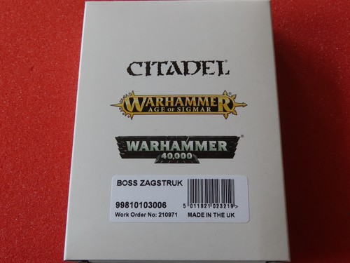 Games Workshop Warhammer 40K Boss Zagstruk Orks Ork NIB New WH40K ...