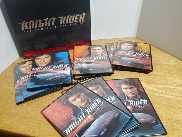Knight Rider - The Complete Series (DVD, 2008, 24-Disc Set) for sale ...