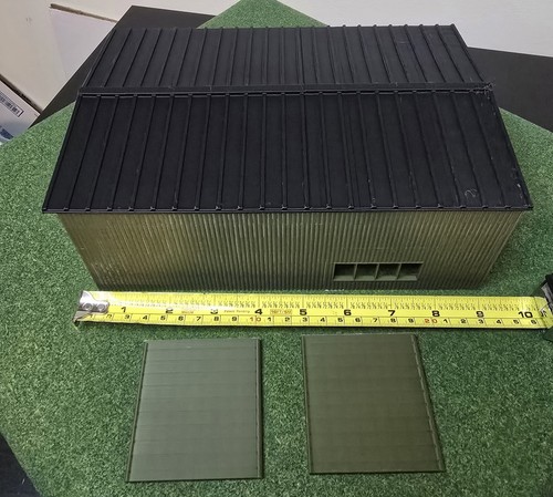 Ho Scale Commerical Building Warehouse Industry Military Warehouse ...