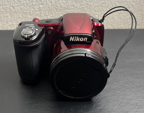 Nikon Coolpix L830 Red Digital Camera w/34x Zoom TESTED WORKING | eBay