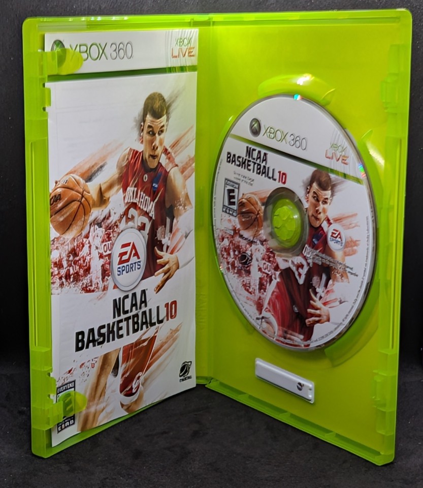 NCAA Basketball 10 Microsoft Xbox 360 2009 ~ With Manual 14633157086| eBay