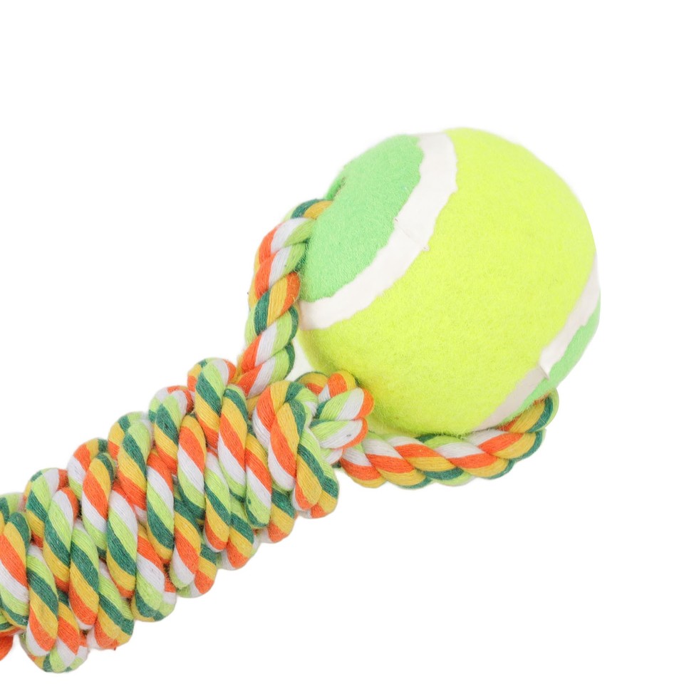 Spring Pole Dog Rope Toys Interactive Hanging Bungee Dog Toys For ...