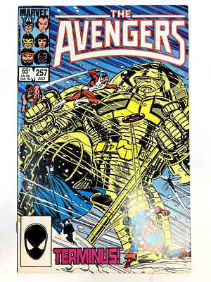 Avengers #257 1st Appearance Nebula! Terminus Appearance! Marvel 1985 ...