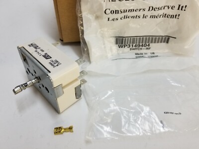 3149404 WP3149404 WHIRLPOOL RANGE INFINITE SWITCH *NEW OEM PART* | eBay