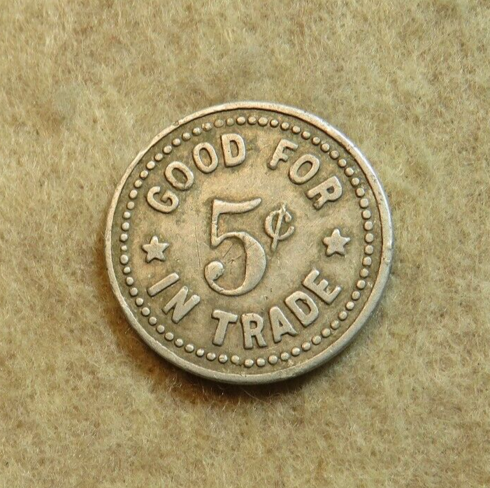 MITCHELL OREGON POODLE DOG 5¢ TOKEN | eBay