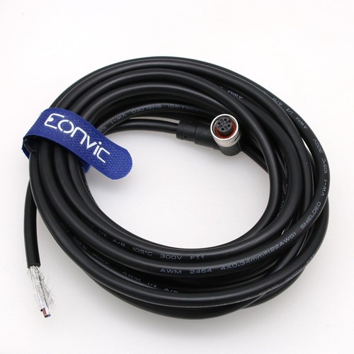 M12 4 Pin Female Right Angle Aviation Connector Electrical Sensor Cable ...