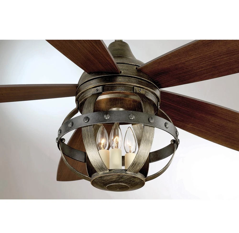 Ceiling Fan Rustic Cabin | Shelly Lighting