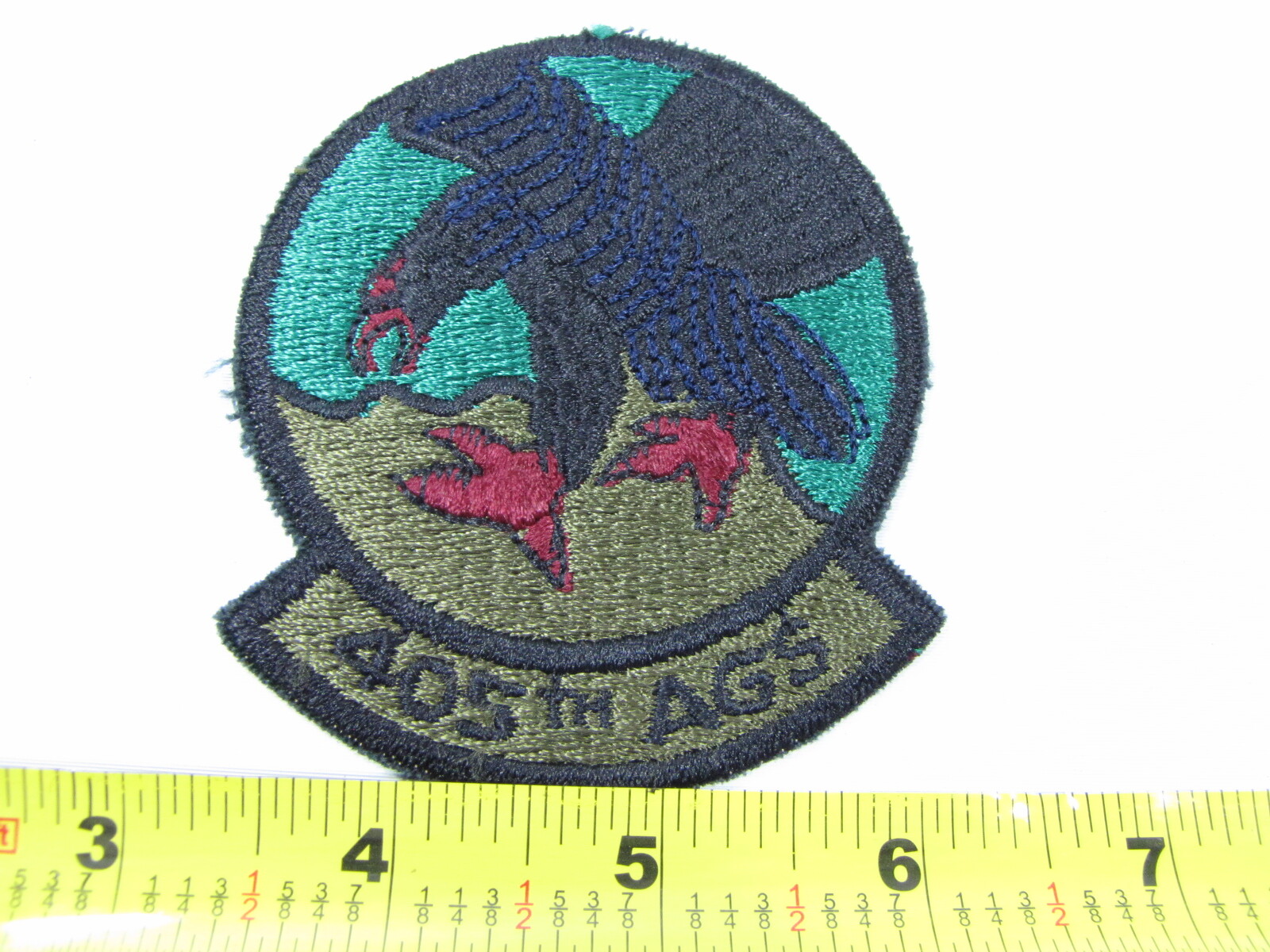 Vintage Air Force USAF 405th AGS Aircraft Generation Squadron Subdued ...