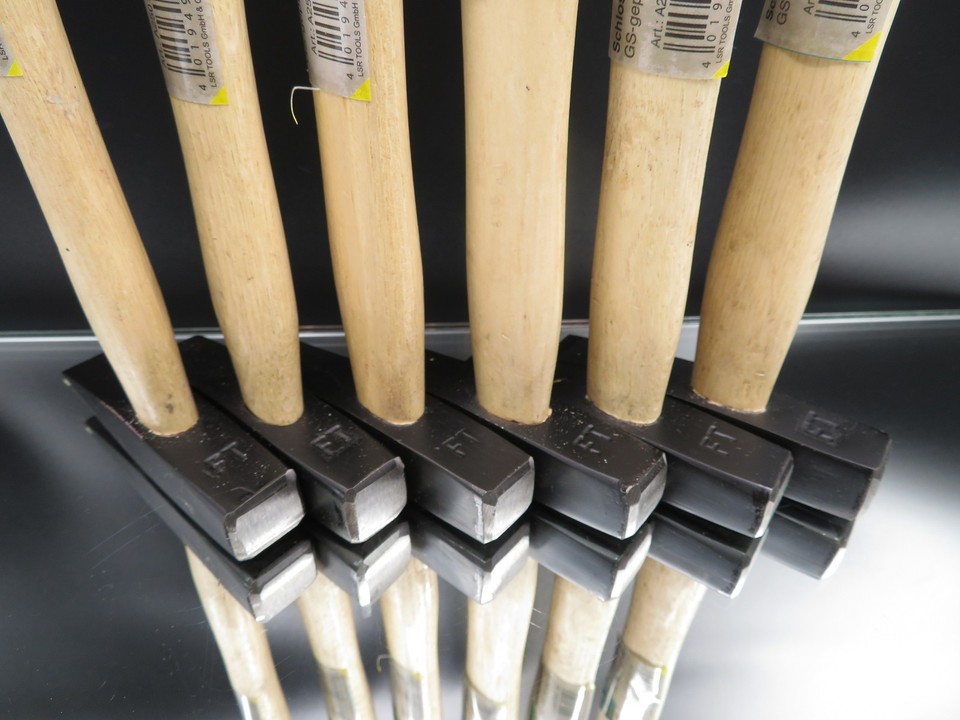 6x lSR Tools Locksmith's Hammer 200g DIN1041 Hammer Wooden Handle ! GS ...