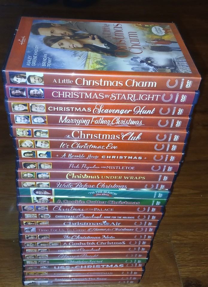 Hallmark Channel Christmas Movies DVD Lot of 25 | eBay