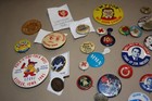 lot of political and advertising buttons and pins No Reserve McGovern ...