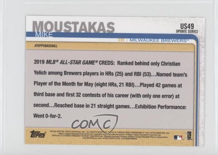 2019 Topps Mini All-Star Mike Moustakas #US49 fm0 | eBay