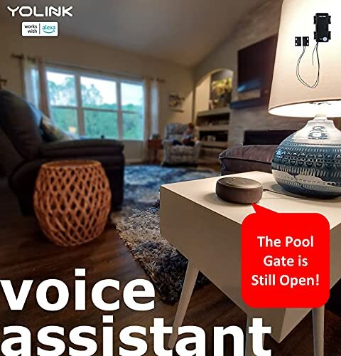 YoLink Outdoor Contact Sensor 1/4 Mile World's Longest Range Smart Door ...