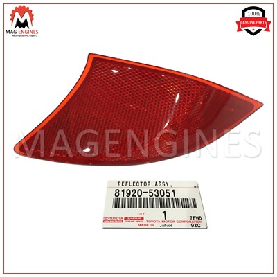 81920-53051 GENUINE OEM REFLECTOR ASSY 8192053051 | eBay