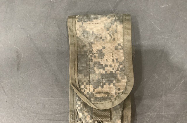 US IMPROVED FIRST AID KIT POUCH. ACU CAMO FREE 30RD MAG POUCH WITH ...