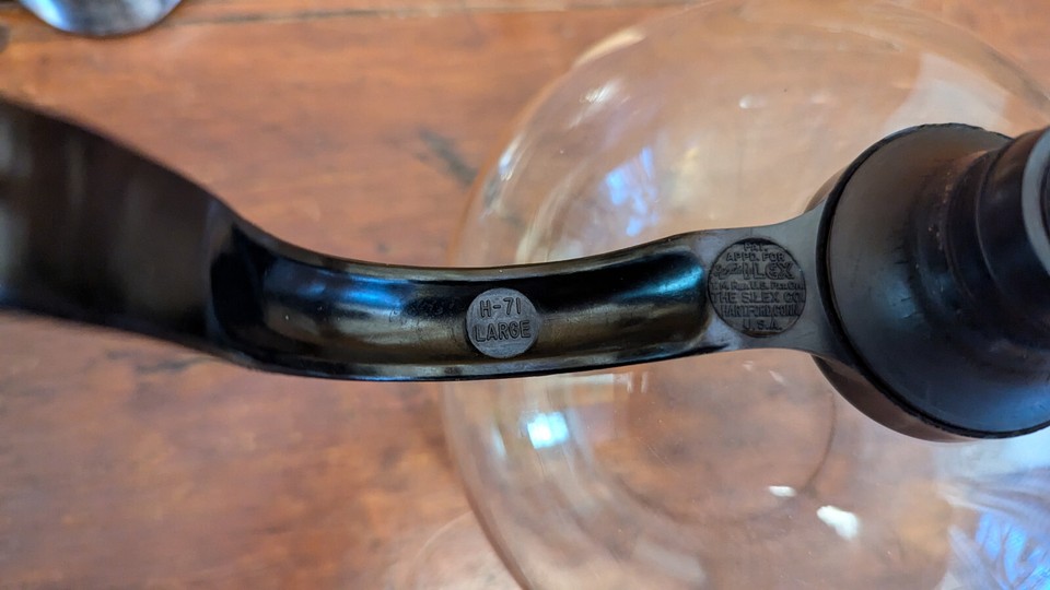 Pyrex Silex Pinehurst Glass Double Bubble Vacuum Coffee Maker Tested ...