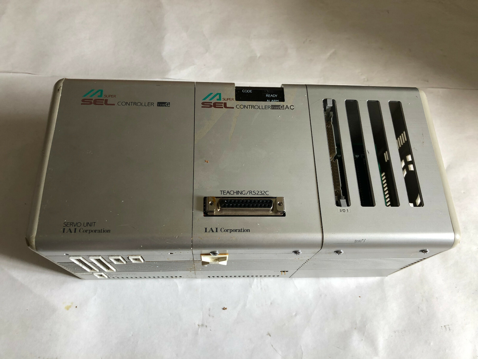 IAI CONTROLLER SUPER SEL TYPE G 200W,SEL-G-2-AC-200C.100C,RS232C SERVO ...