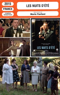 FICHE CINEMA : MARIO FANFANI - LES NUITS D’ÉTÉ - 2015 | eBay