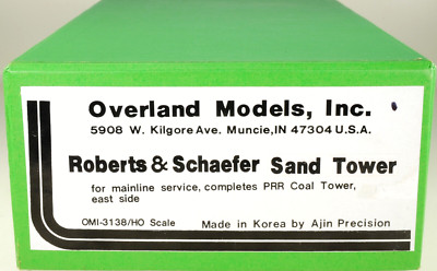 OMI HO Scale BRASS Roberts & Schaefer SAND TOWER (FOR PRR Mainline) U/P ...