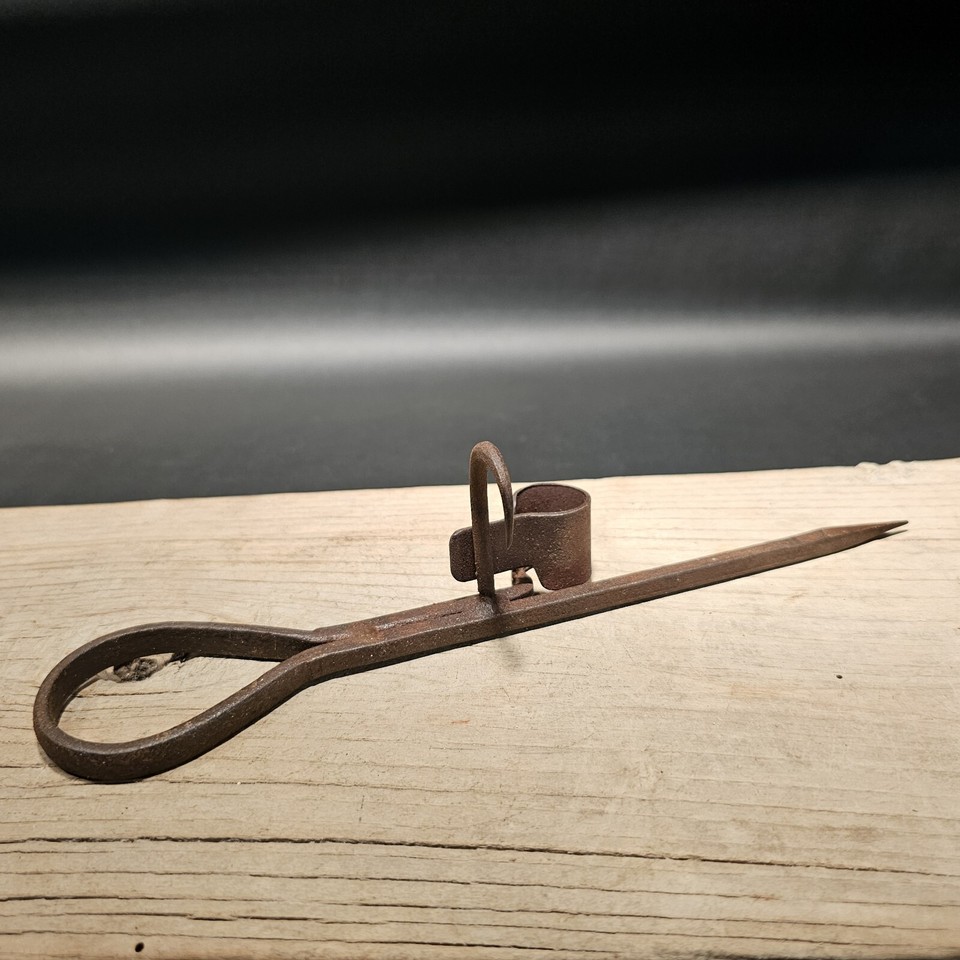 Antique Style Forged Wrought Iron Mining Sticking Tommy Miners ...