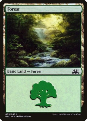 Forest #095 MTG Unsanctioned Basic Land NM | eBay