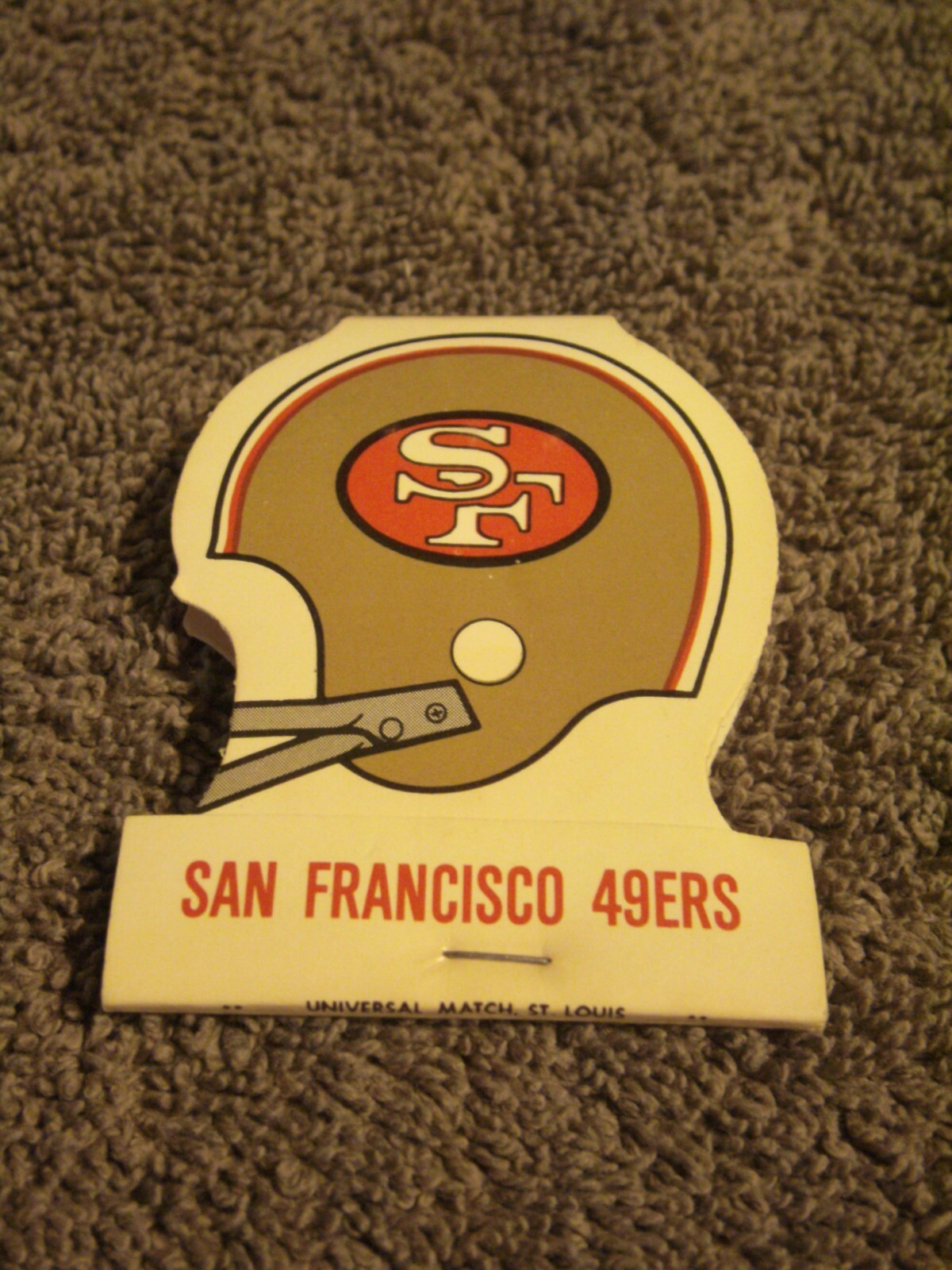 SAN FRANCISCO 49ERS - 1979 UNUSED MATCH BOOK -VINTAGE&EXTREMELY RARE | eBay
