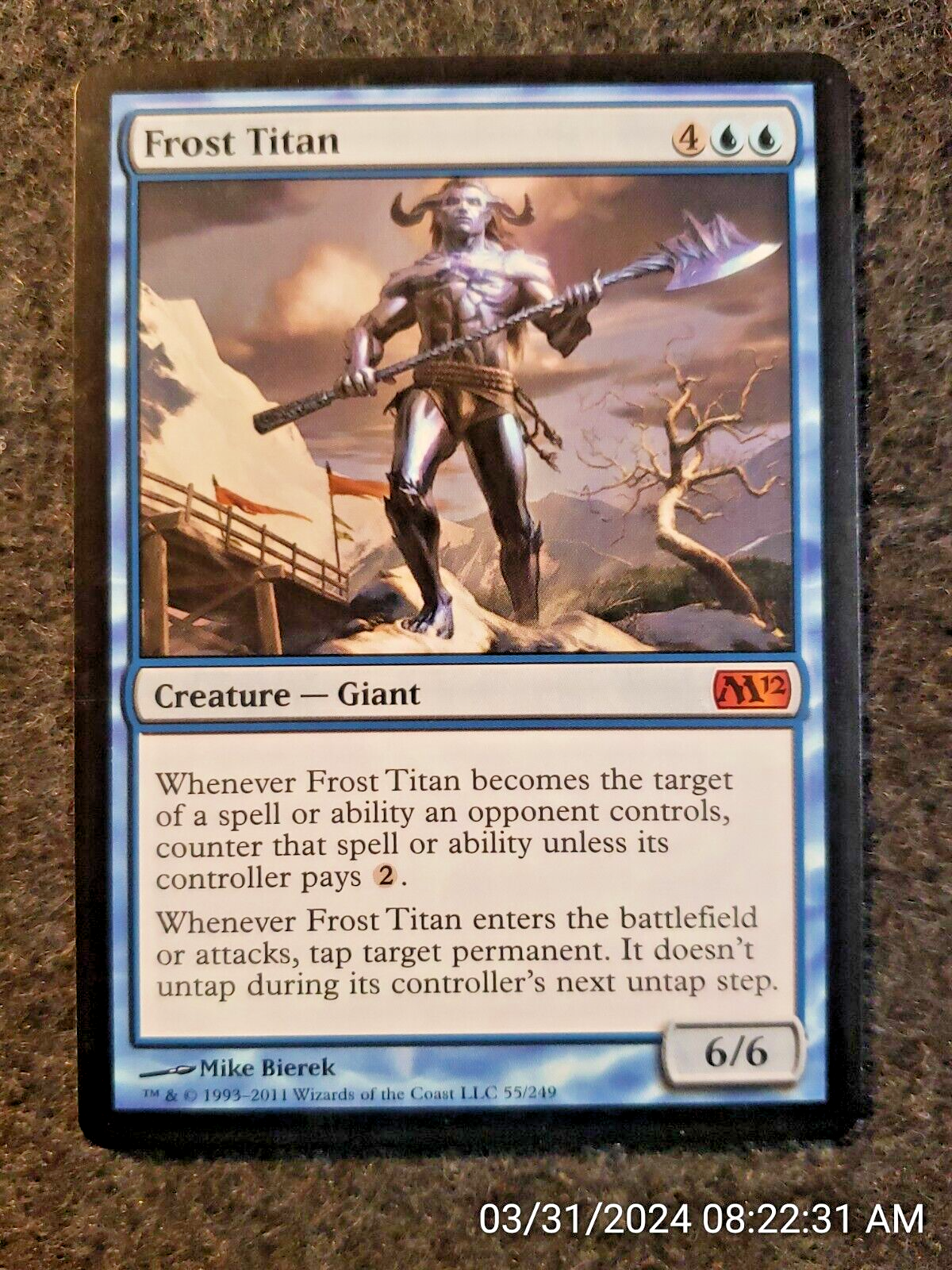 Frost Titan Magic 2012 (M12) Magic The Gathering MTG NM (DS3D1E8) | eBay