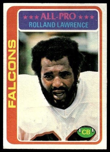 1978 TOPPS ROLLAND LAWRENCE K ATLANTA FALCONS #490 | eBay