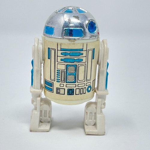 Star Wars R2D2 Droid 1977 Vintage GMFGI HK Hong Kong Solid Dome Clicks ...