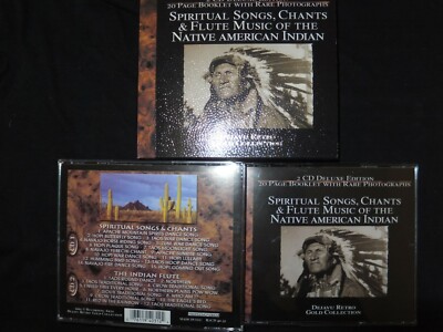 COFFRET 2 CD SPIRITUAL SONGS CHANTS & FLUTE MUSIC OF THE NATIVE ...
