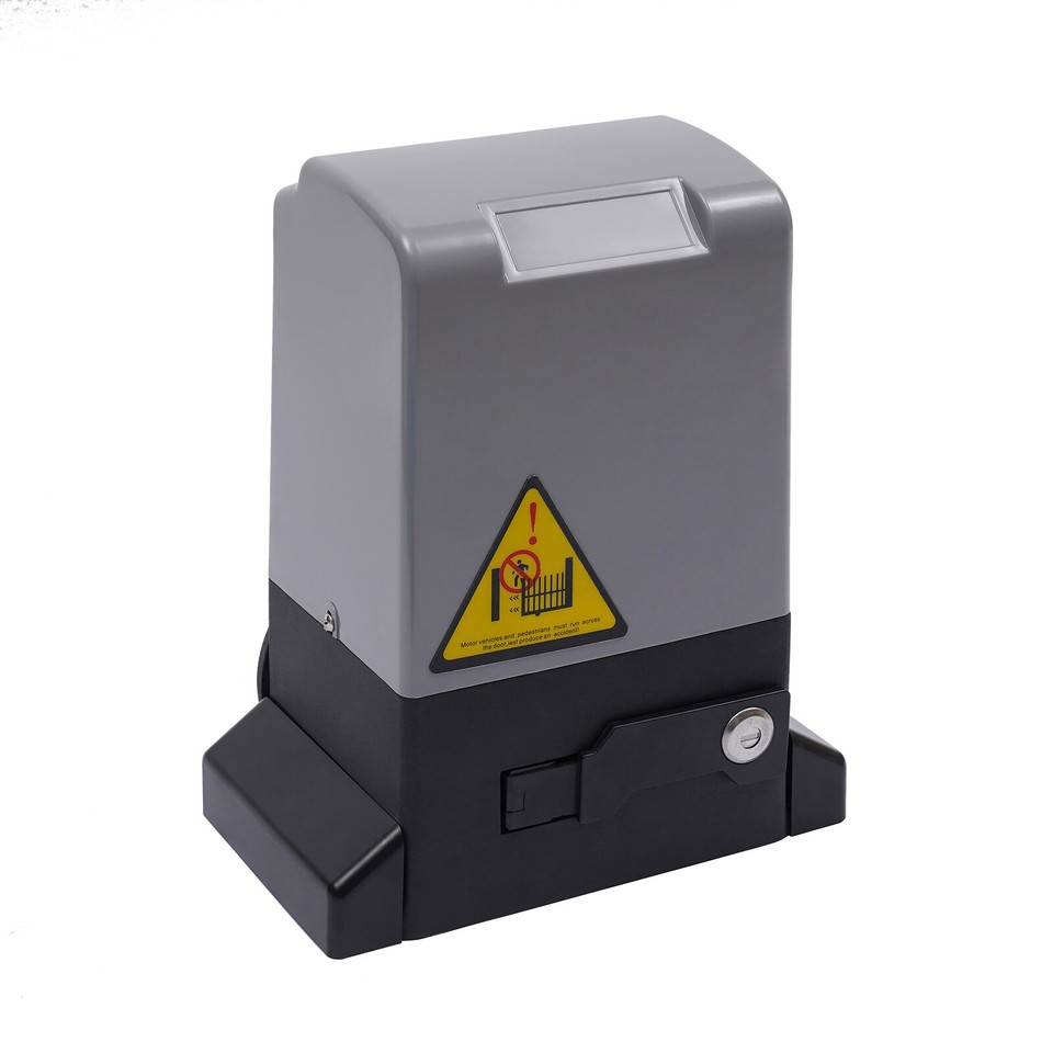 600KG Electric Sliding Gate Opener Automatic Gate Motor 2Remote Control ...