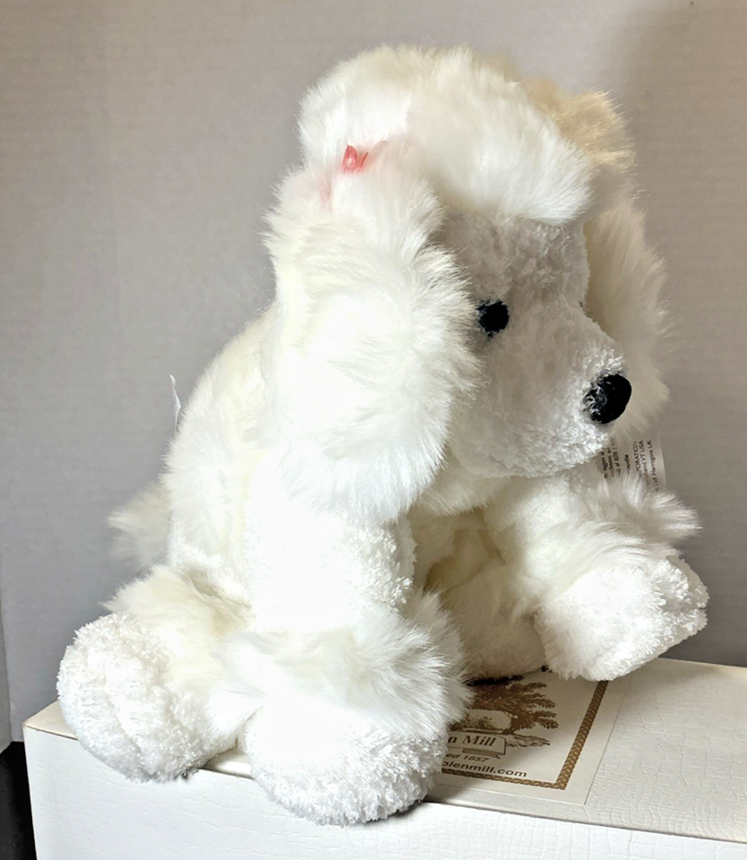 Mary Meyer Sweet Rascals White Poodle Plush 10" NWTs RARE COLOR! | eBay