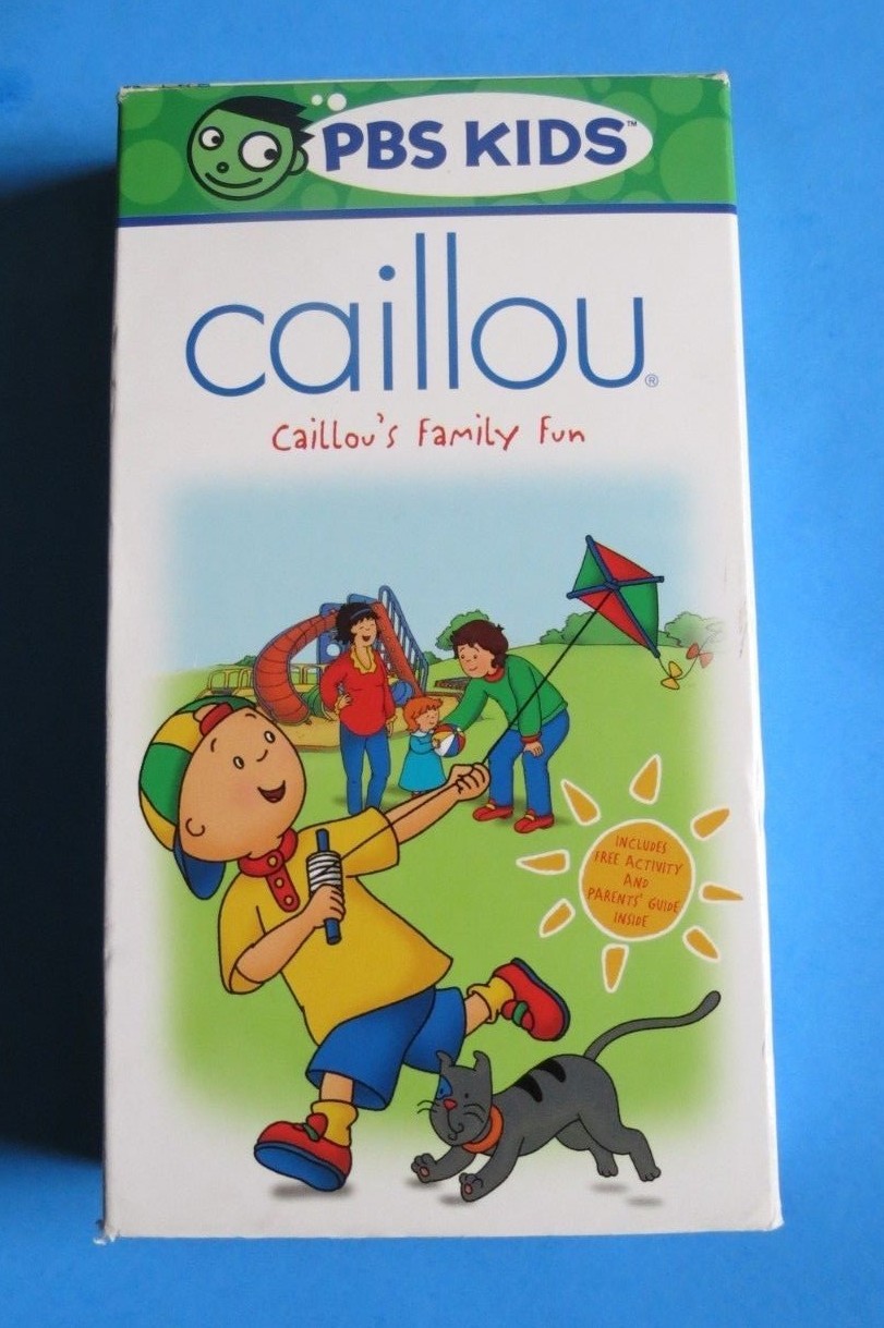 Caillou - Caillous Family Fun (VHS, 2005) for sale online | eBay