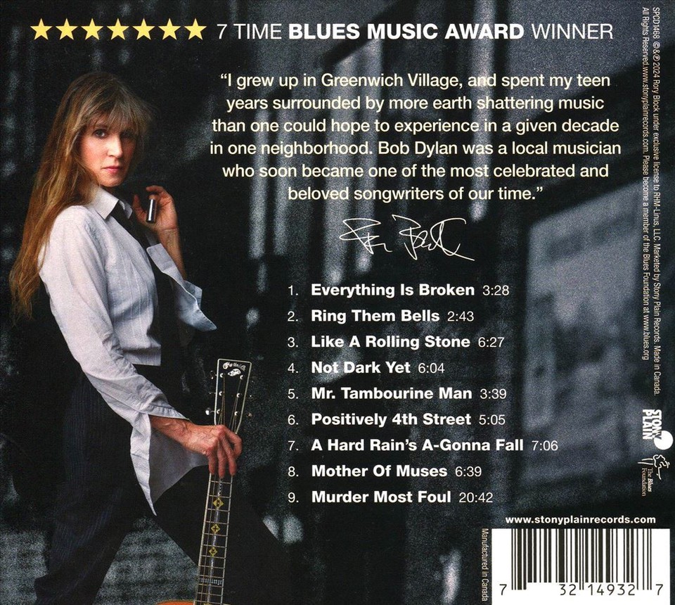 RORY BLOCK POSITIVELY 4TH STREET NEW CD 772532149327| eBay