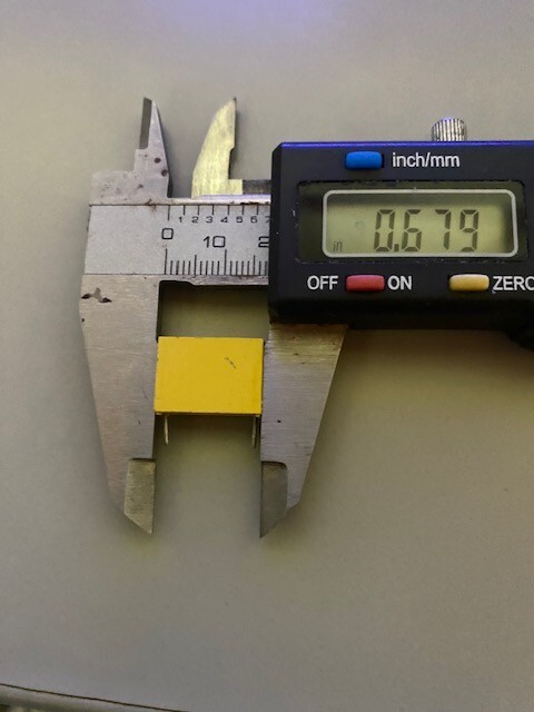 Philips .33uF 330nF 250V Polyester Film Cap Capacitor | eBay