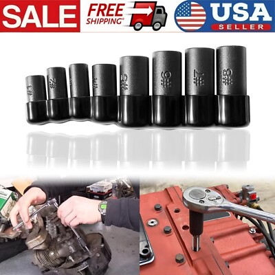 70500 Tap Socket Set W/ 1/4" & 3/8" Drive for 1/2" & 1/8" NPT Taps ...